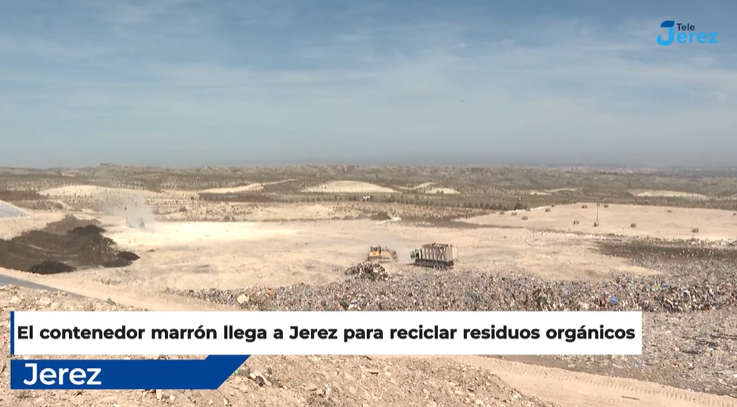 El contenedor marrón llega a Jerez para reciclar residuos orgánicos ...